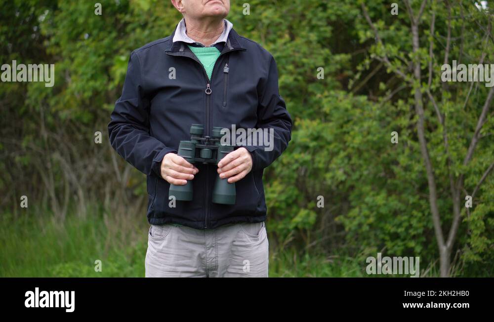 Man birdwatching binoculars Stock Videos & Footage - HD and 4K Video ...