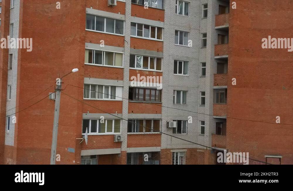 Panels buildings in Russia, Soviet architecture houses. urban ...