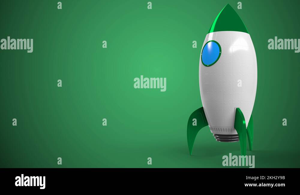 BP logo on a rocket mockup. Editorial conceptual success related animation Stock Video Footage ...