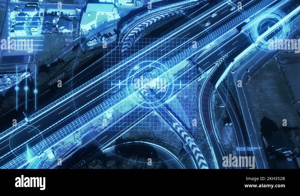 HUD (Head up Display) of airplane cockpit concept. UAV (Unmanned aerial ...