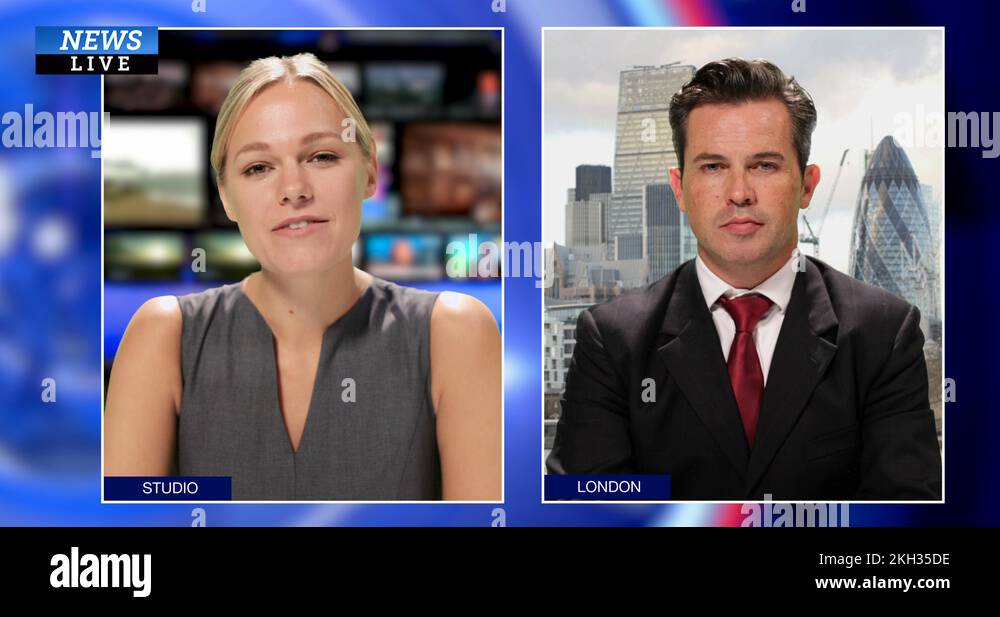 Newsreader interview Stock Videos & Footage - HD and 4K Video Clips - Alamy