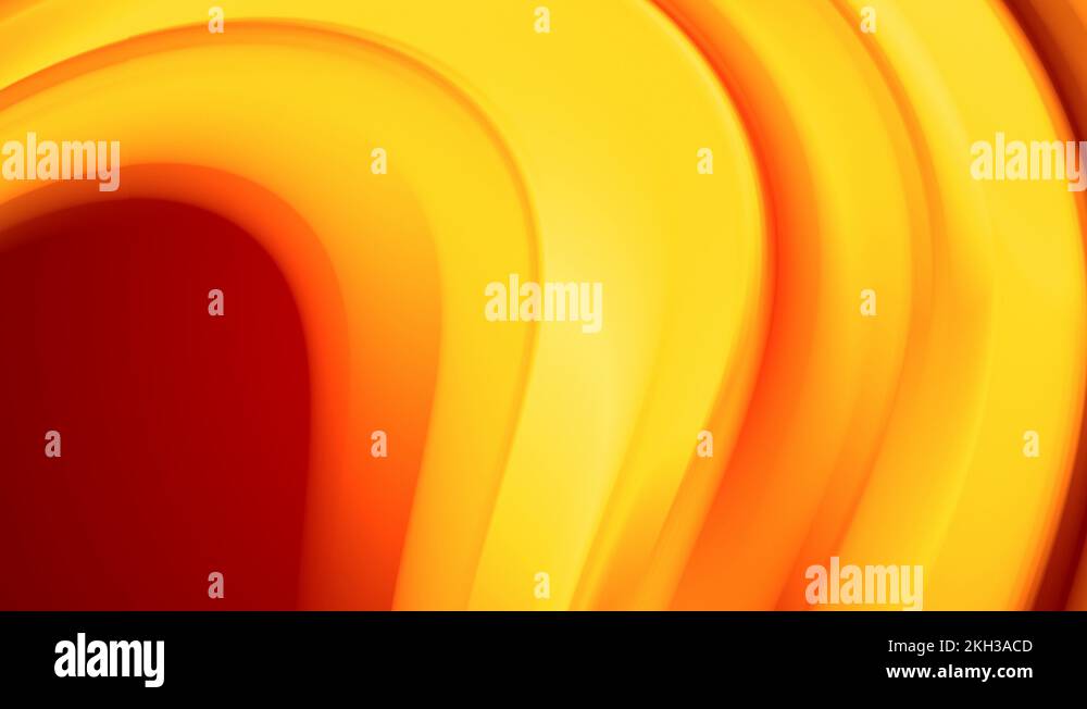 A red yellow gradient of a bright fire color changes slowly and ...