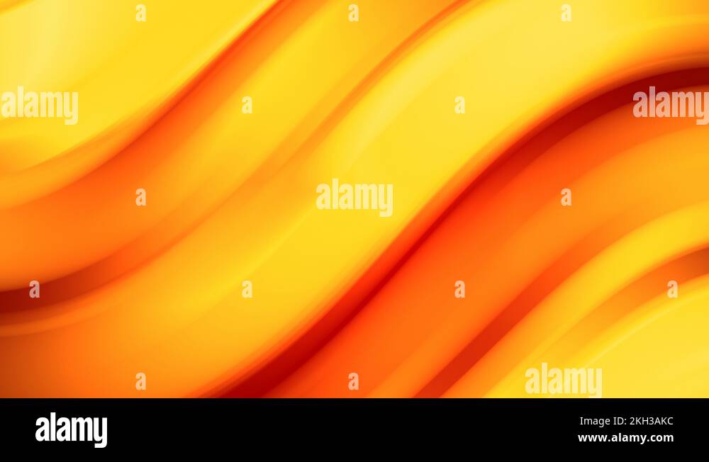 A red yellow gradient of a bright fire color changes slowly and ...