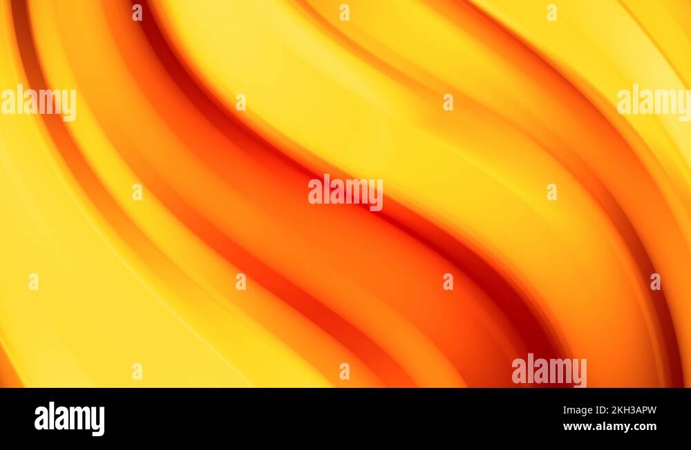 A red yellow gradient of a bright fire color changes slowly and ...