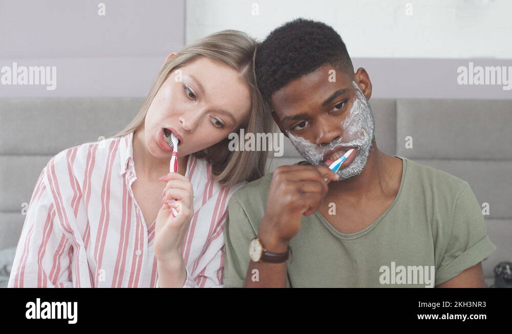 Brushing teeth in morning Stock Videos & Footage - HD and 4K Video ...