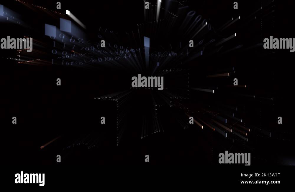 4k Brain AI Artificial Intelligence circuit,Matrix binary computer code text Stock Video Footage ...