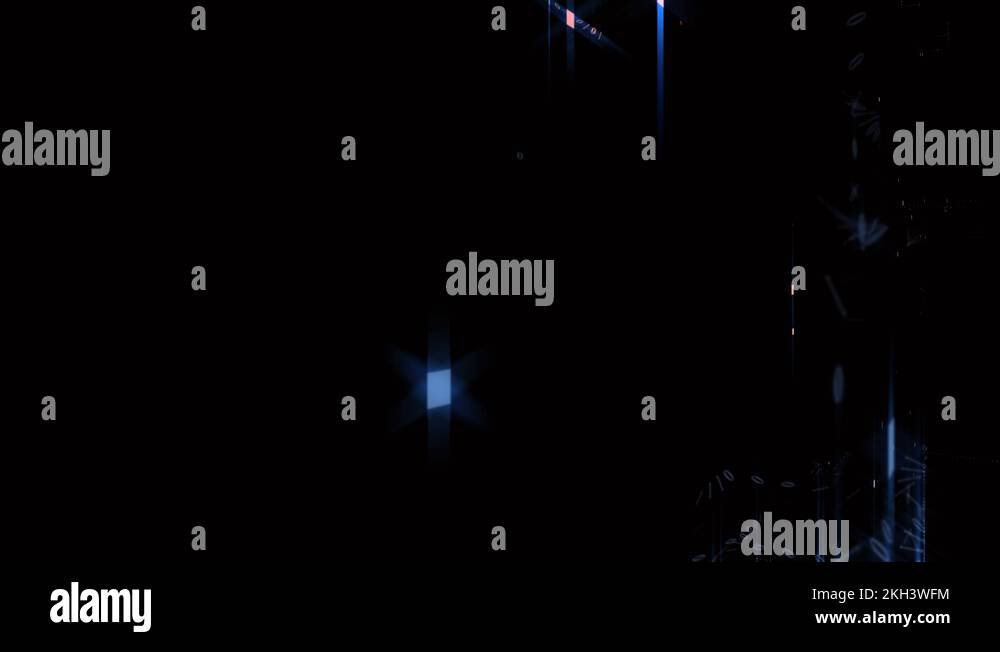 4k Blockchain AI cpu chip processor circuit,Matrix binary computer code Stock Video Footage - Alamy