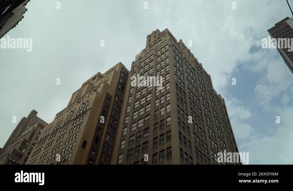 Generic day time establishing shot vertical look straight up view of ...