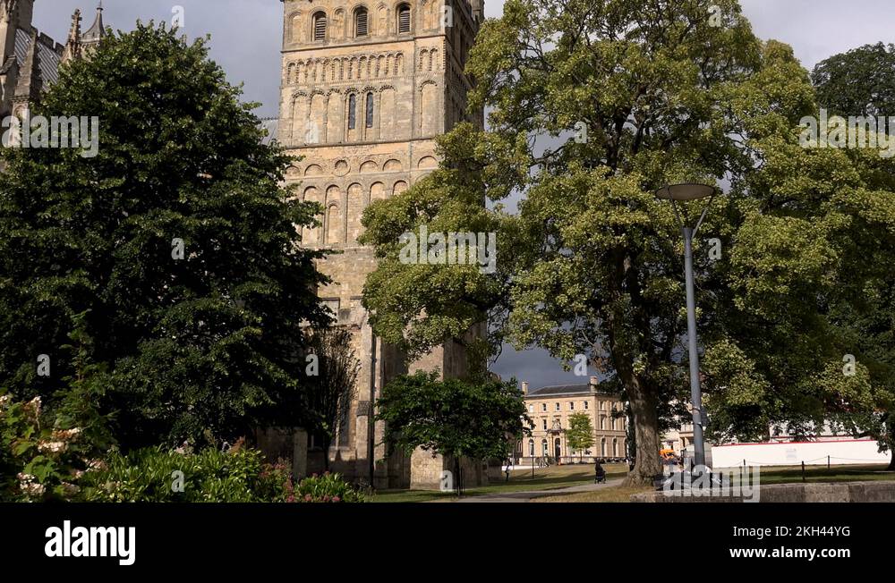 Exeter Devon England city centre Old and new architecture UK 4K Stock ...
