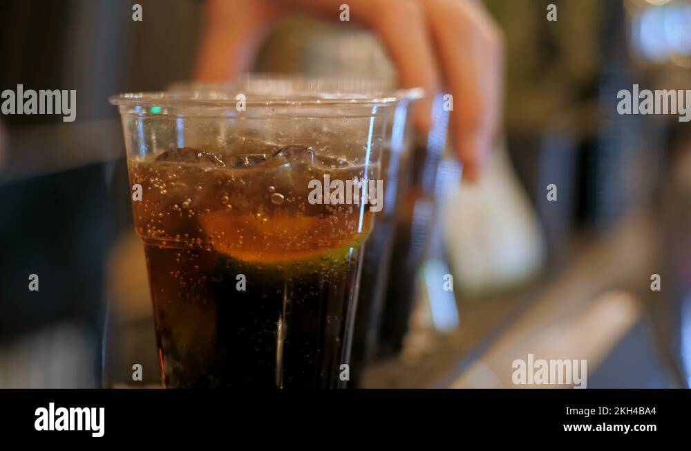 Hands Taking Alcohol Cocktail Drinks from Bar Counter in Night Club ...