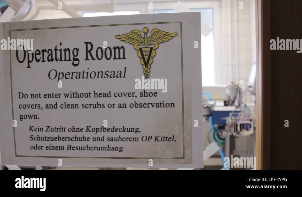 Operating room sign Stock Videos & Footage - HD and 4K Video Clips - Alamy