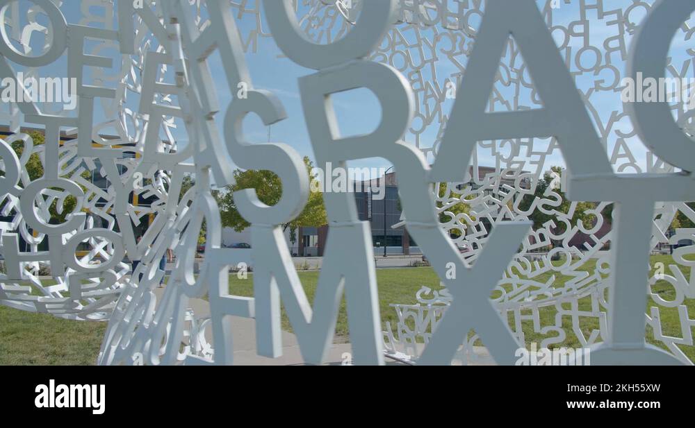 Alphabet sculpture Stock Videos & Footage - HD and 4K Video Clips - Alamy