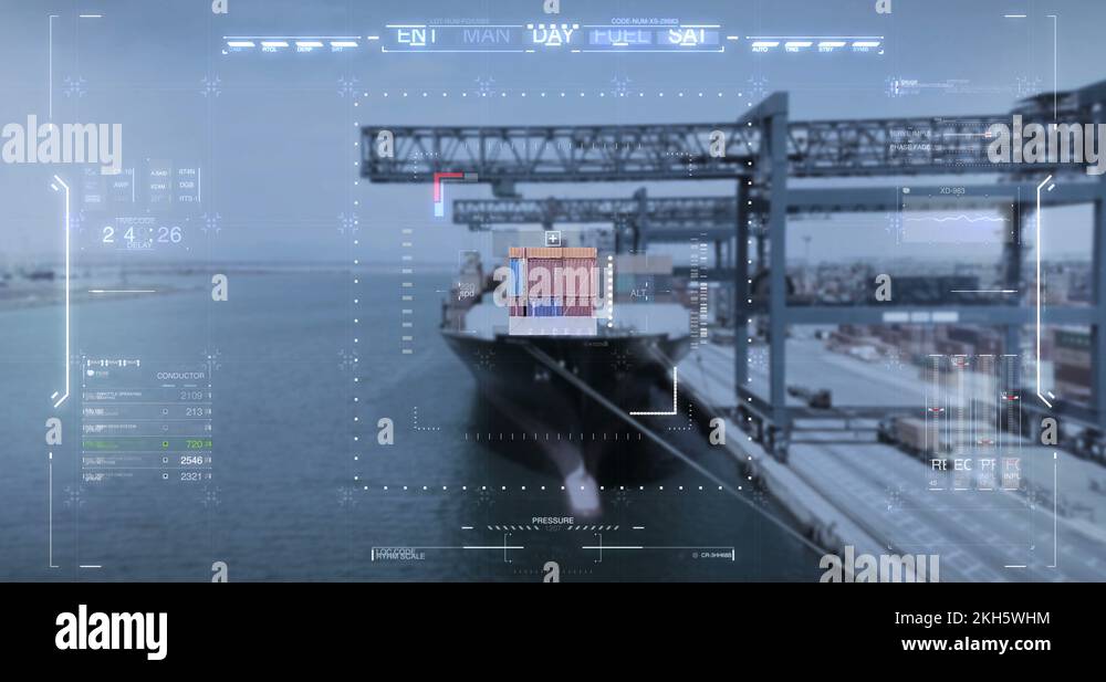 GPS location and futuristic tracking of a newly loaded cargo shipments ...