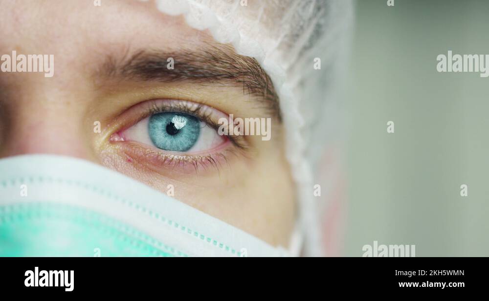 A doctor's eye biometric and DNA scanning with augmented reality ...