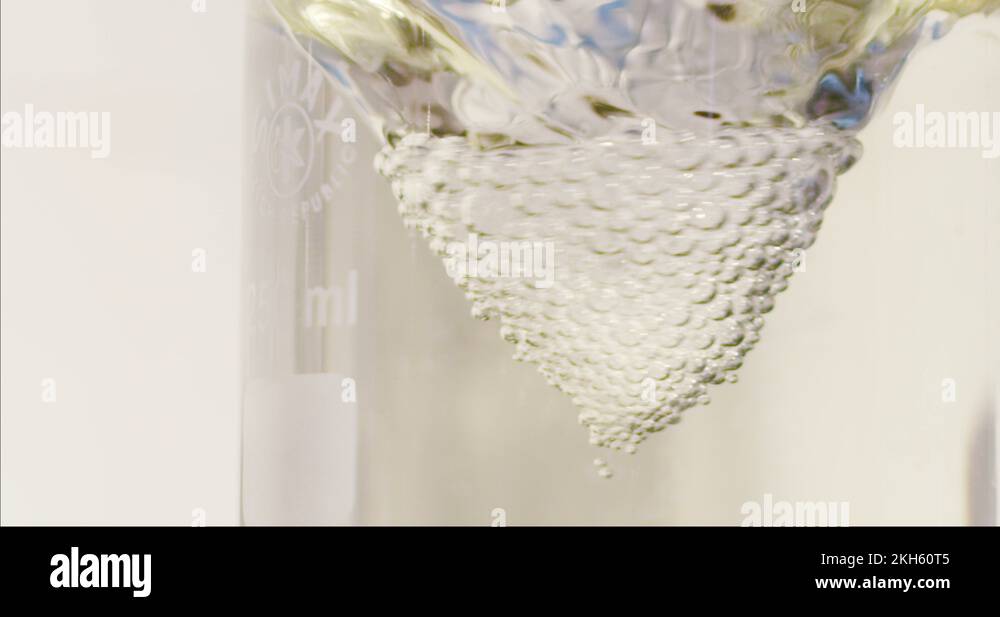 Macro of micro particles molecules in a liquid are analyzed with ...