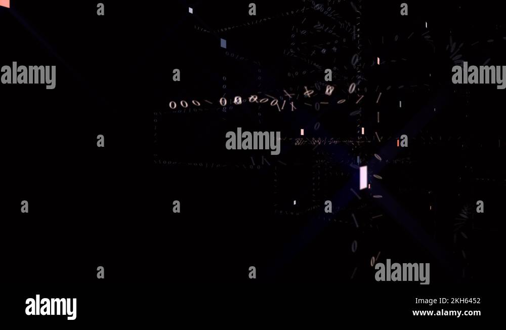 4k Brain AI Artificial Intelligence circuit,Matrix binary computer code text Stock Video Footage ...