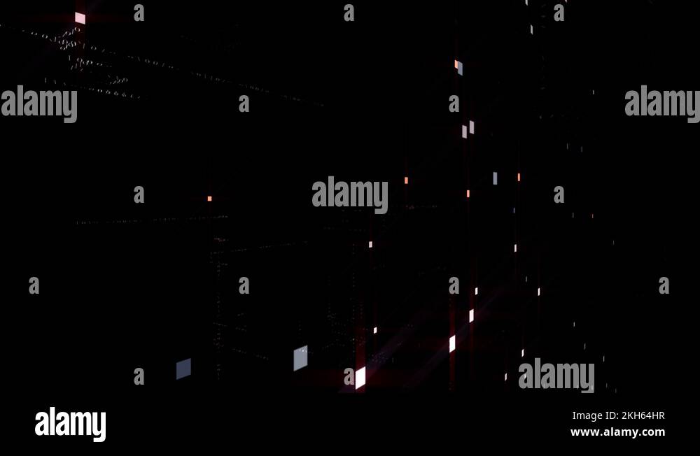 4k AI word artificial intelligence cloud,design animation,binary ...