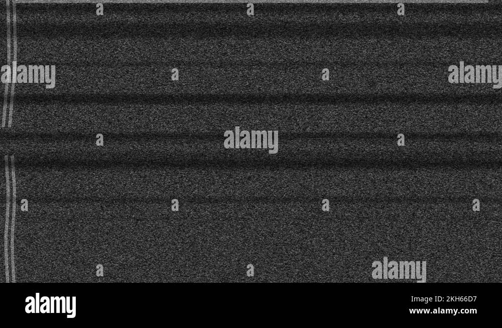 A flickering, analog TV signal. Noise. Static flicker. White noise ...