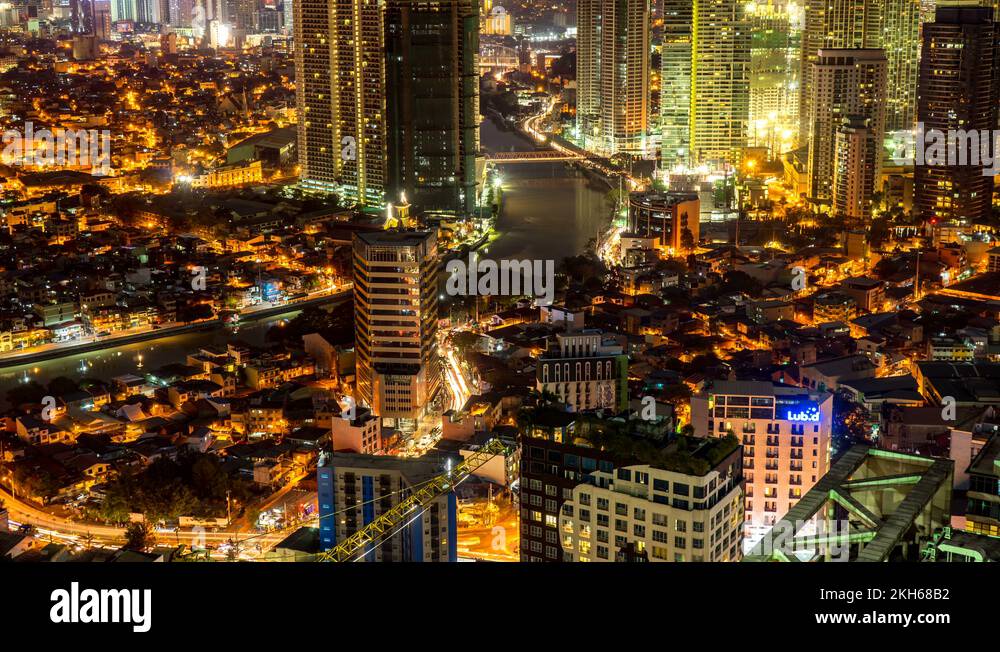 Buildings on manila river philippines Stock Videos & Footage - HD and ...