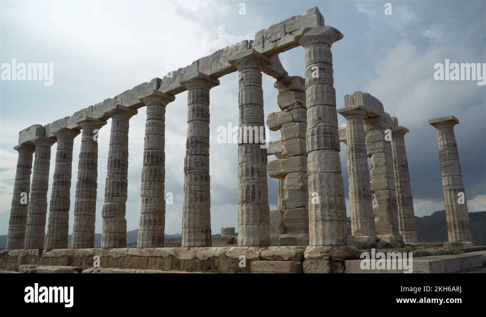 Columns on mediterranean coast Stock Videos & Footage - HD and 4K Video ...