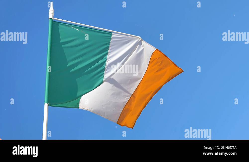 White ireland flag Stock Videos & Footage - HD and 4K Video Clips - Alamy