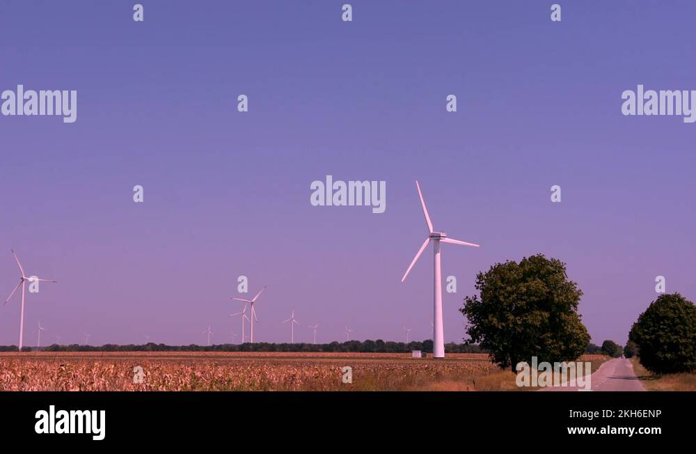 Wind driven turbines Stock Videos & Footage - HD and 4K Video Clips - Alamy