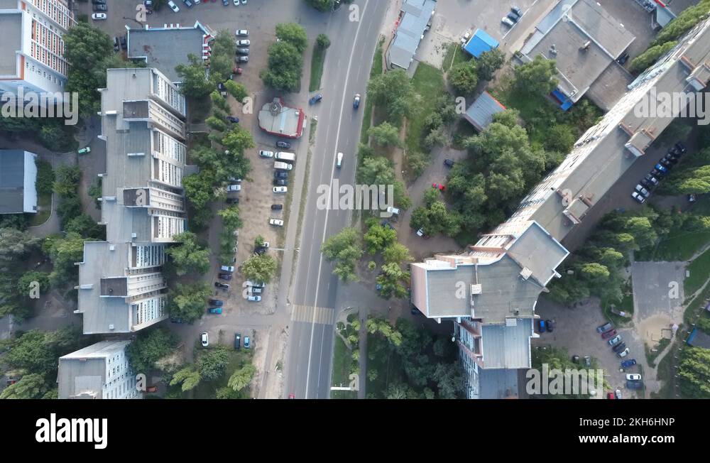 Modern city street with two way road Stock Videos & Footage - HD and 4K ...
