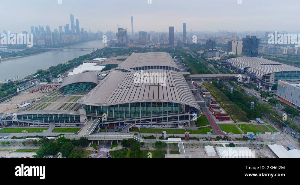 Pazhou convention and exhibition center Stock Videos & Footage - HD and ...