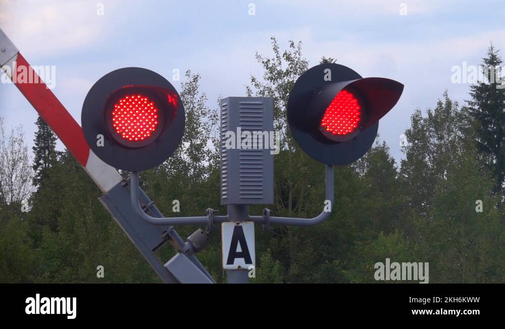 Red rail signal Stock Videos & Footage - HD and 4K Video Clips - Alamy