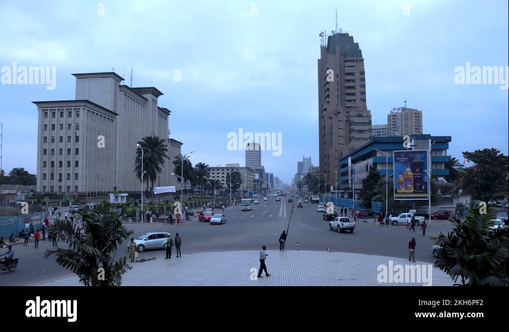 Kinshasa congo downtown Stock Videos & Footage - HD and 4K Video Clips ...