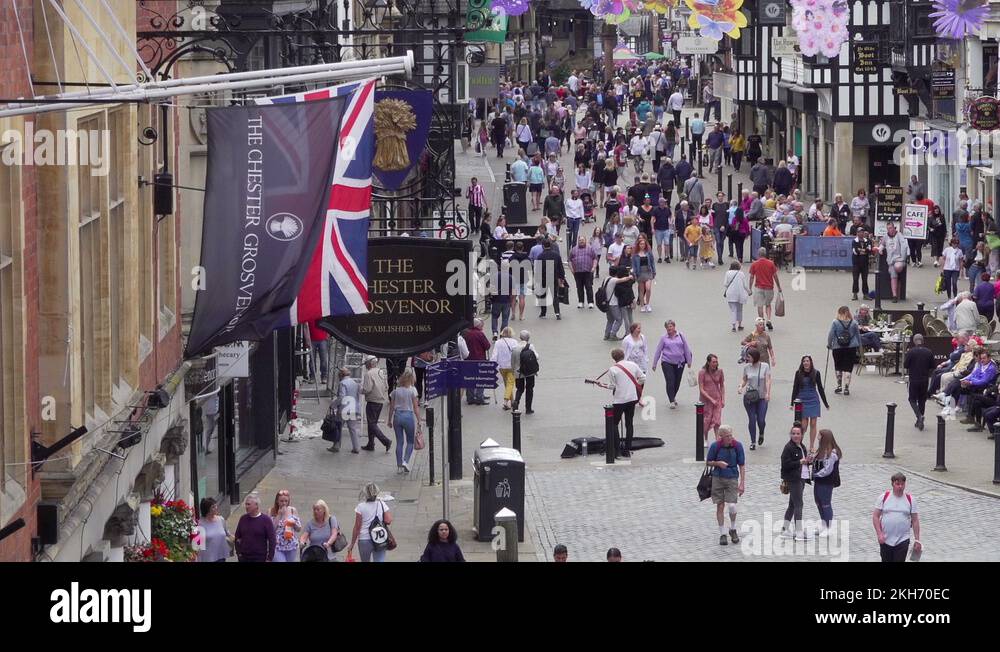 Chester high street Stock Videos & Footage - HD and 4K Video Clips - Alamy