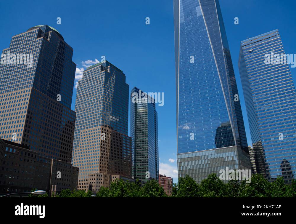 World Trade Center Site New York City 4K Hyperlapse Time Lapse Stock ...