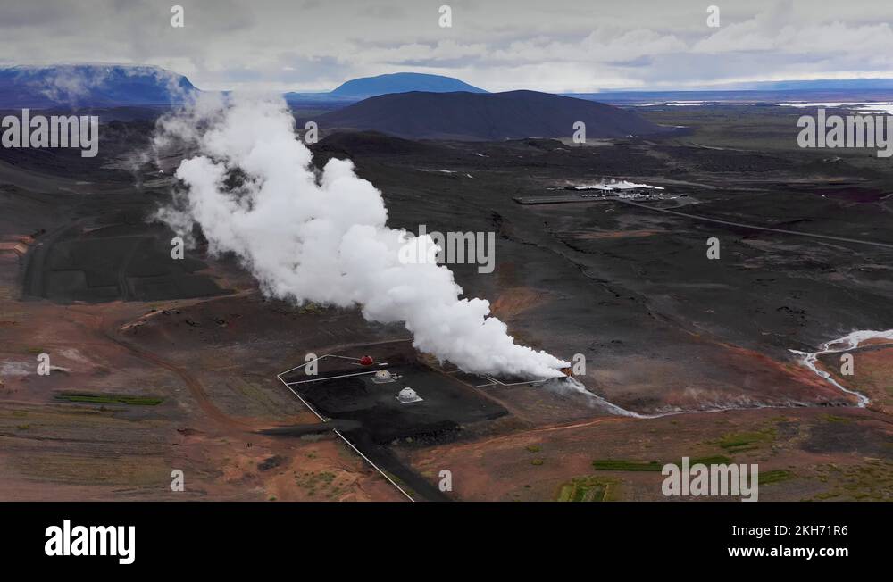 Geothermal power plant krafla myvatn Stock Videos & Footage - HD and 4K ...