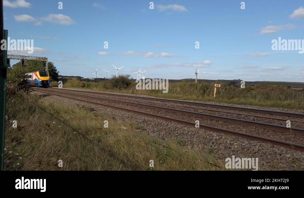 An Abellio East Midlands Railway Intercity Meridian passenger train ...