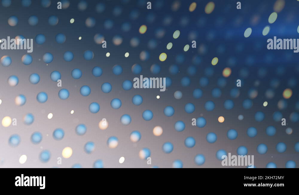 Floating structure of spheres loopable 3D render animation Stock Video ...