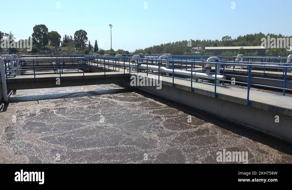 Waste water reclamation plant Stock Videos & Footage - HD and 4K Video ...