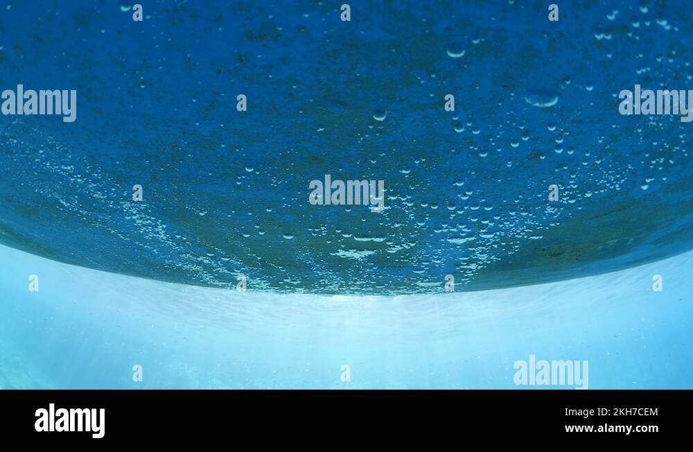 bubbles underwater sliding and going planet earth like global world ...