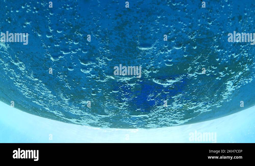 bubbles underwater sliding and going planet earth like global world ...