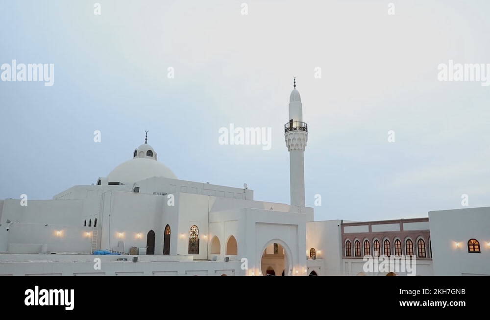 Prayer at the mosque. King Khalid Grand Mosque, Riyadh, Saudi Arabia ...