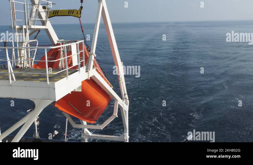 Blue and orange lifeboat Stock Videos & Footage - HD and 4K Video Clips ...