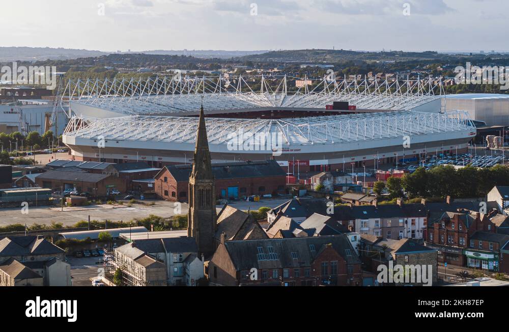 An aerial view of the stadium of light Stock Videos & Footage - HD and ...