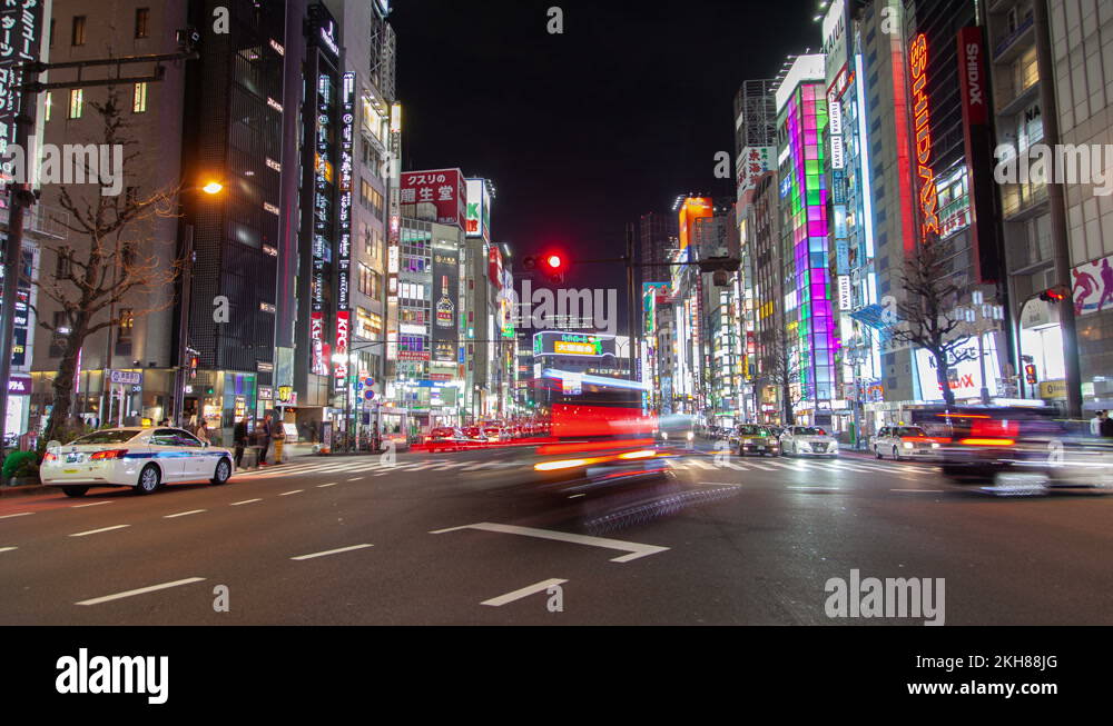 Traffic lights of shinjuku Stock Videos & Footage - HD and 4K Video ...