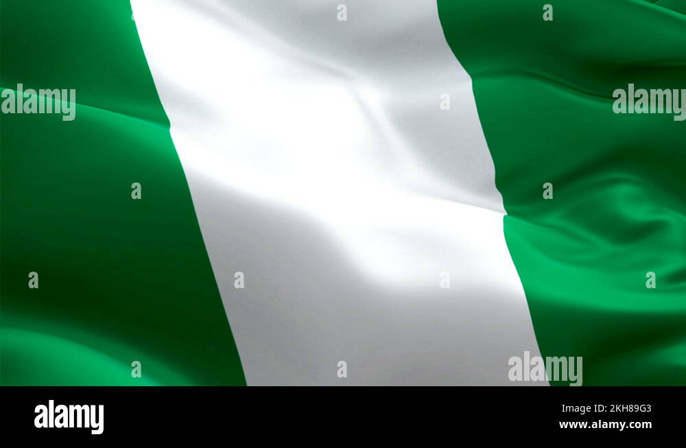 Niger waving flag. National 3d Nigerien flag waving. Sign of Niger ...