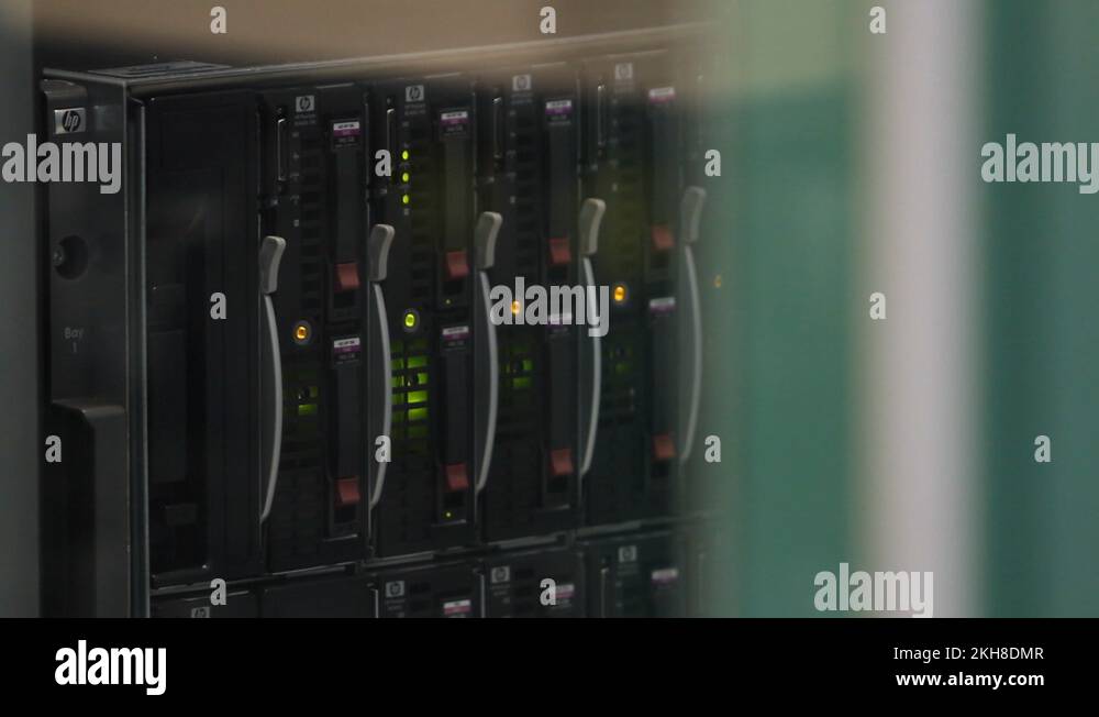 Computer server room lights Stock Videos & Footage - HD and 4K Video ...