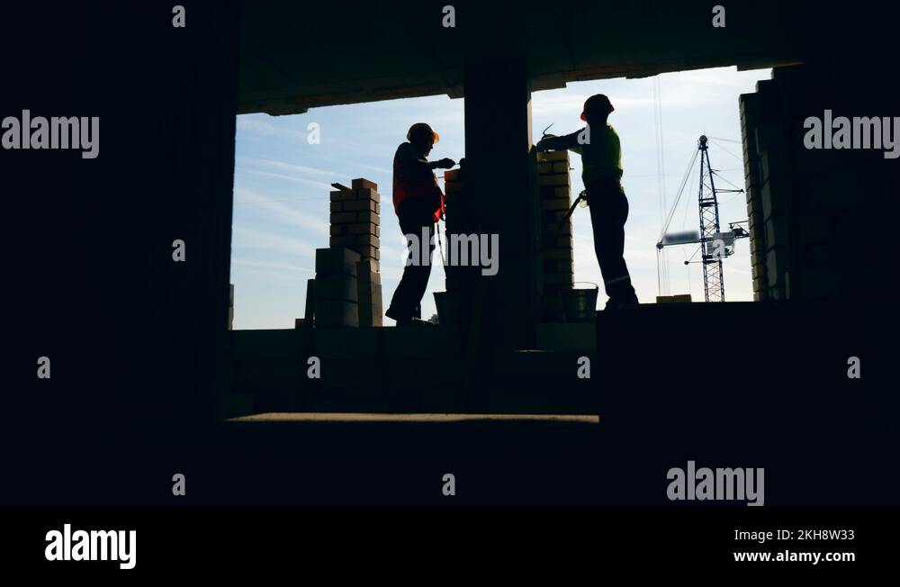 Working bricklayer brickwork Stock Videos & Footage - HD and 4K Video ...