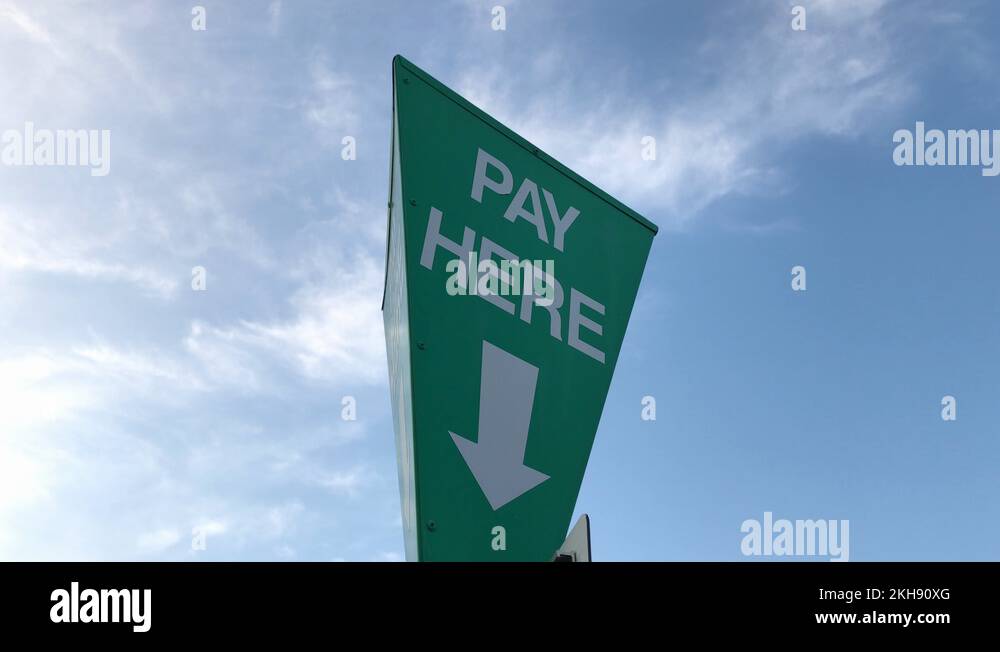 Pay here sign Stock Videos & Footage - HD and 4K Video Clips - Alamy