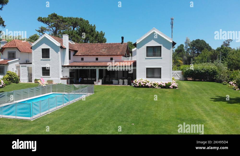 Suburban home backyard swimming pool Stock Videos & Footage - HD and 4K ...