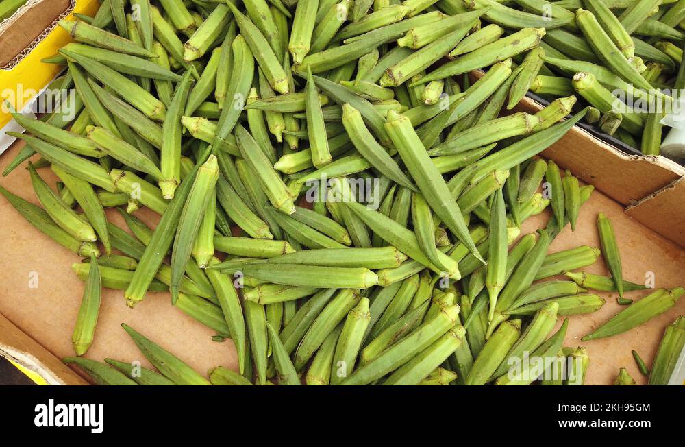 Okra market Stock Videos & Footage - HD and 4K Video Clips - Alamy