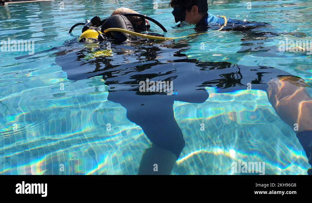 Diving lesson pool Stock Videos & Footage - HD and 4K Video Clips - Alamy