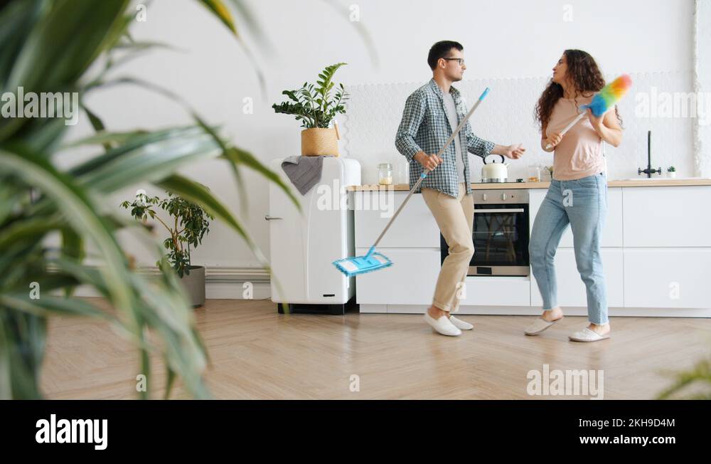 Husband to wife and housework Stock Videos & Footage - HD and 4K Video ...